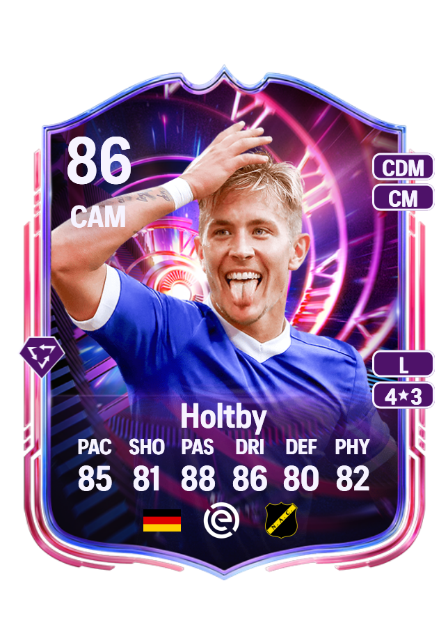 Lewis Holtby 86 HIELO DE UT VERSUS | Calificaciones y precios | FC 26 ...