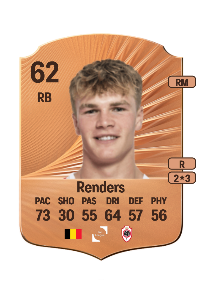 Semm Renders 62 Rare | Ratings and Prices | FC 26 | FUT Mind